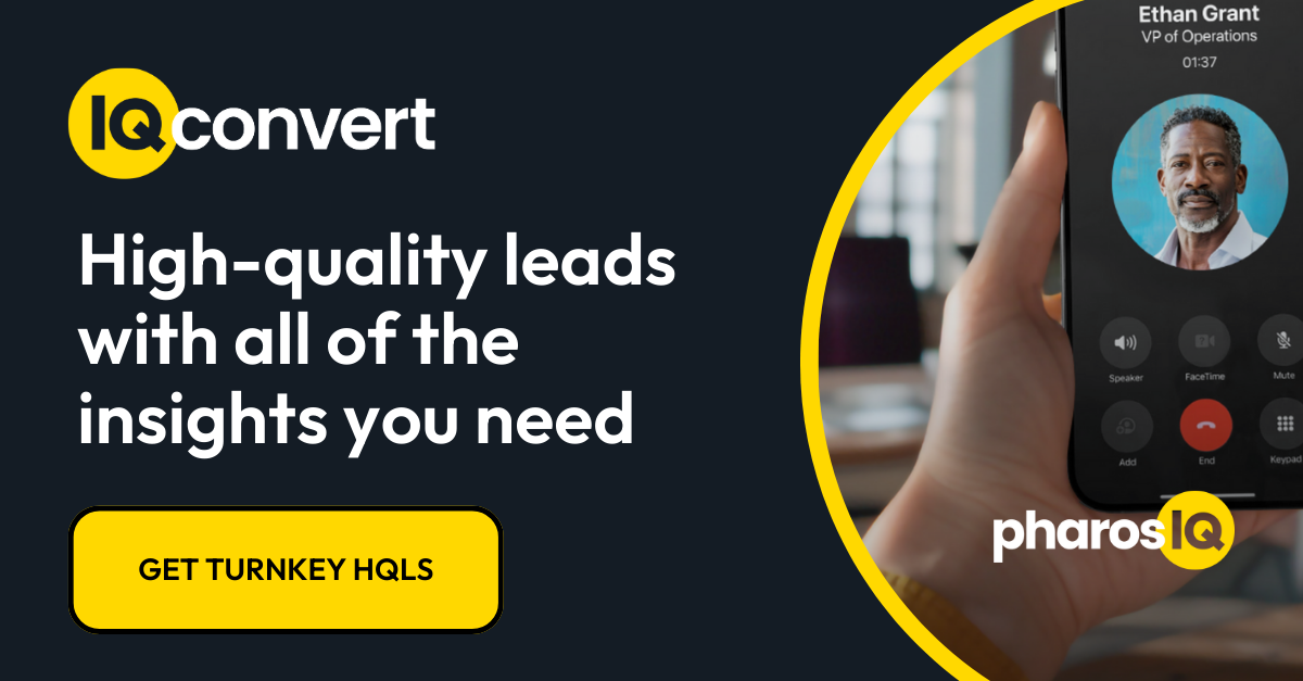 IQconvert B2B Lead Conversion Solution | pharosIQ