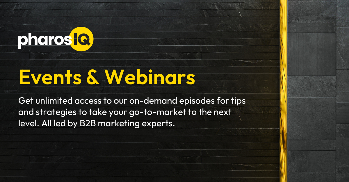 Events & Webinars - pharosIQ